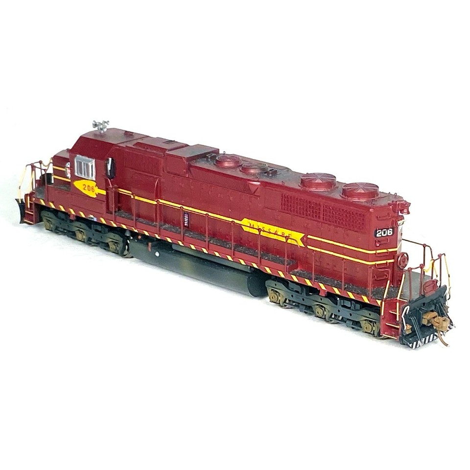 HO KATO / RAIL POWER --- DMIR (MISSABE) SD-38 206 (DC) --- "USED & WEATHERED" | eBay