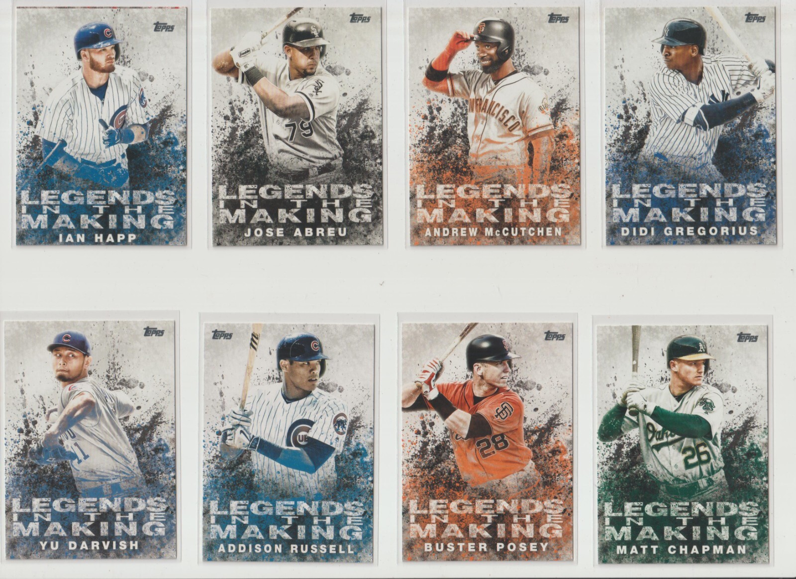 2018 TOPPS LEGENDS IN THE MAKING 16 CARD LOT INSERTS | eBay