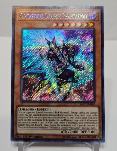 Fantastical Dragon Phantazmay SAST-EN020 Secret Rare 1st Edition Yugioh ...