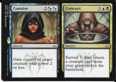 Magic the Gathering - MTG - Connive / Concoct - Guilds of Ravnica | eBay