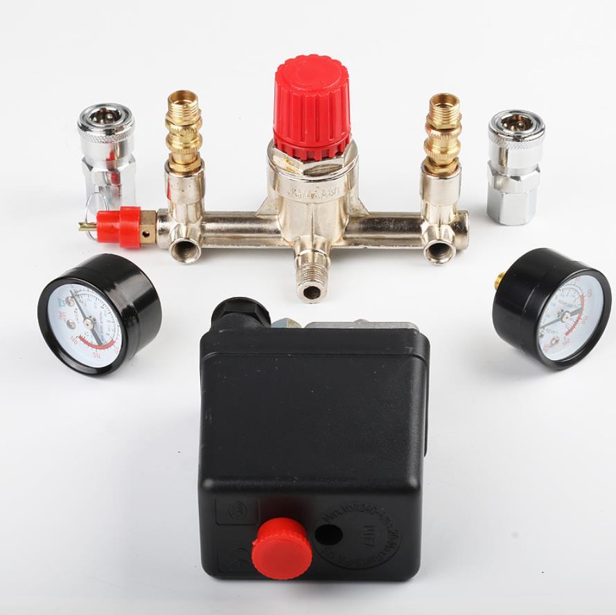 220V Air Compressor Control Switch Assembly Adjust The Exhaust Valve ...