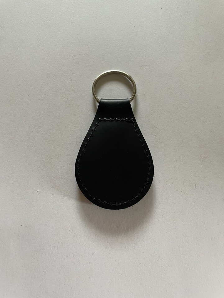 Oldsmobile Cutlass Supreme Keychain Key Fob Black Leather Key Chain ...