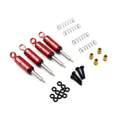 NEW Yeah Racing Alum. Internal Shocks Set Red Mini-Z 4x4 MX-01 FREE US ...