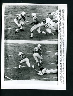 Johnny Sample Don Shinnick Tom Scott 1959 Press Photo Baltimore Colts ...