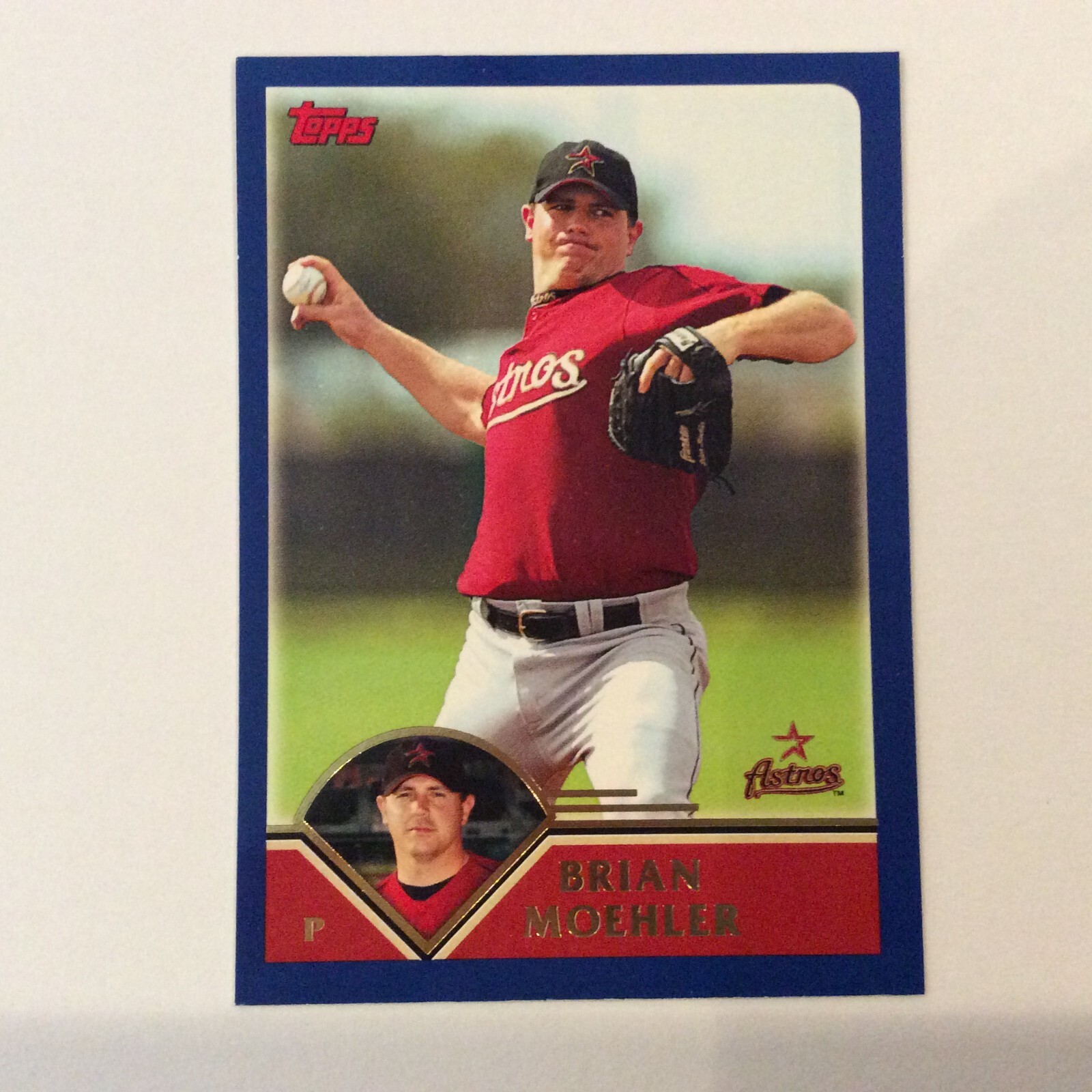 2003 Topps #540 Brian Moehler Houston Astros | eBay