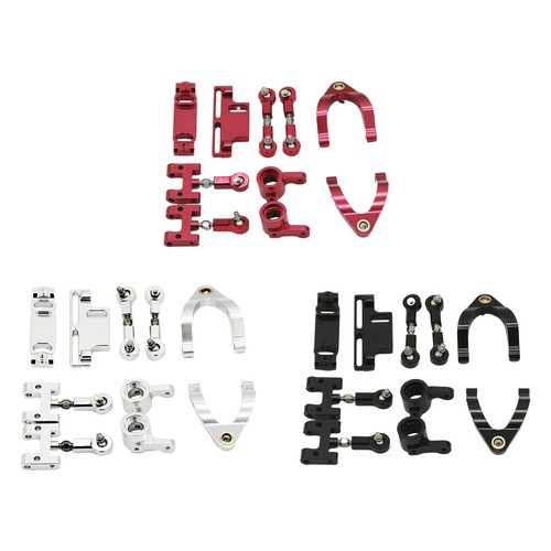 Upgrade Metal Tie Rod Ends Set for WPL D12 1: 10 Scale 4WD RC Crawler ...