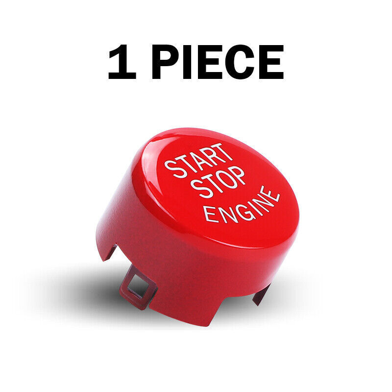 Red Start-Stop Engine Push Button Cover Trim For BMW F20 F23 F30 F32 ...