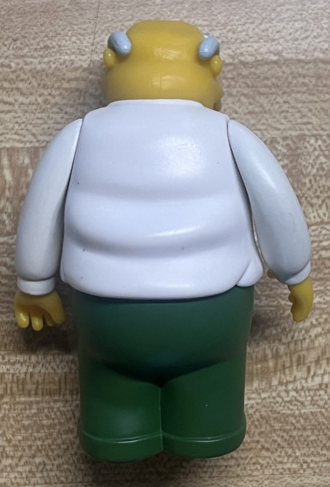 Playmates The Simpsons World Of Springfield Hans Moleman complete | eBay