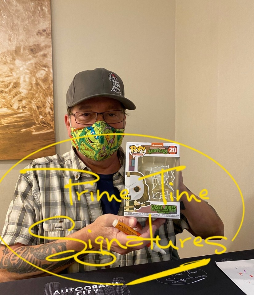 KEVIN EASTMAN TMNT SIGNED FUNKO FIGURE RAPHAEL AUTOGRAPH PROOF BECKETT ...