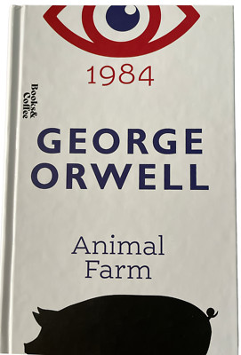 1984 & Animal Farm (2In1) by George Orwell Hardcover Book -NEW ...