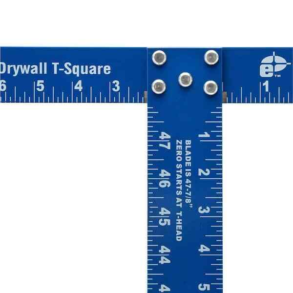 Heavy-Duty Empire 48 in. Durable Drywall T-Square Help Identify ...
