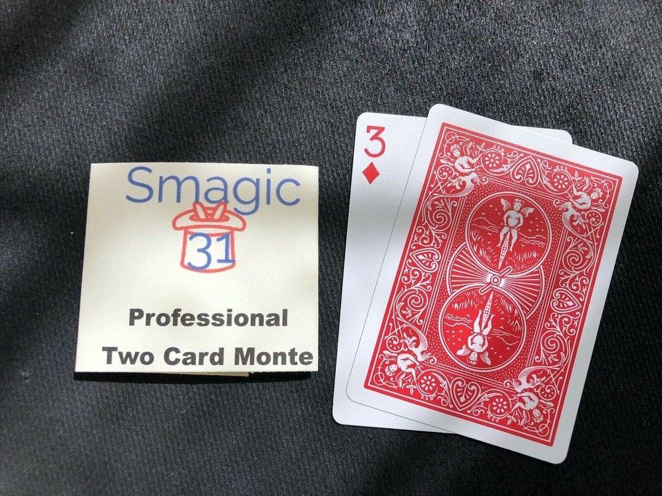 5 Sets Of Two Card Monte - Magic Trick - Bicycle Blue - Made In USA ...