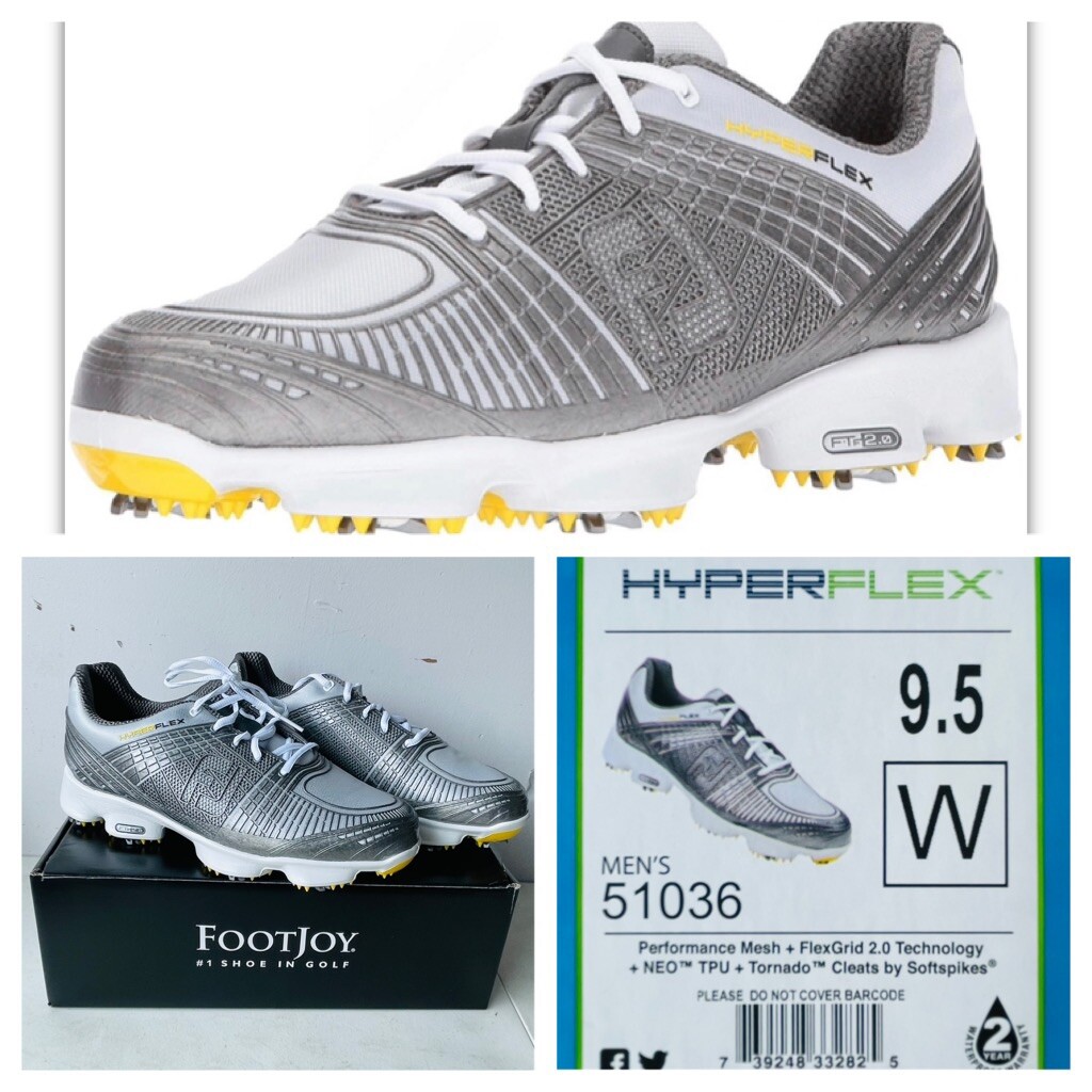 FootJoy Hyperflex 2 Golf Shoes 2018 Wide 9.5 for sale online | eBay
