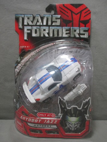 Transformers JAZZ G1 Color Target Exclusive Deluxe Class Sealed 2007 ...