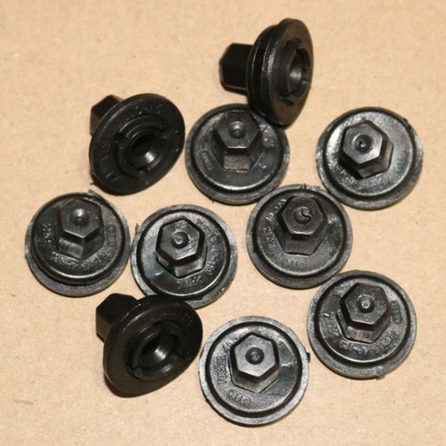 10Pcs Engine Undertray Wheel Arch Plastic Nut Clips for Audi 2000-2007 ...