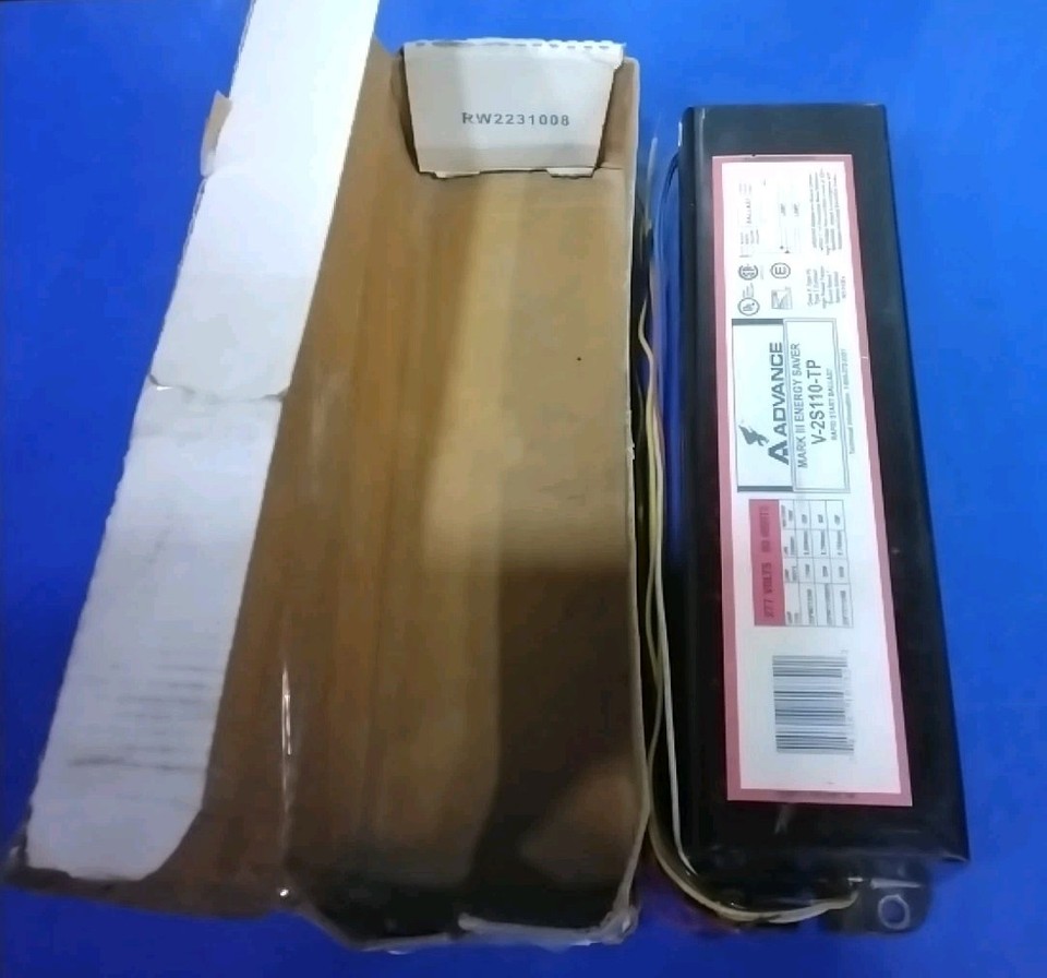 Advance Mark III Energy Saver Ballast V-2S110-TP Type HL Class P | eBay