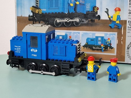 Lego vintage set Legoland Train 12V 7760 Electric Diesel Locomotive ...