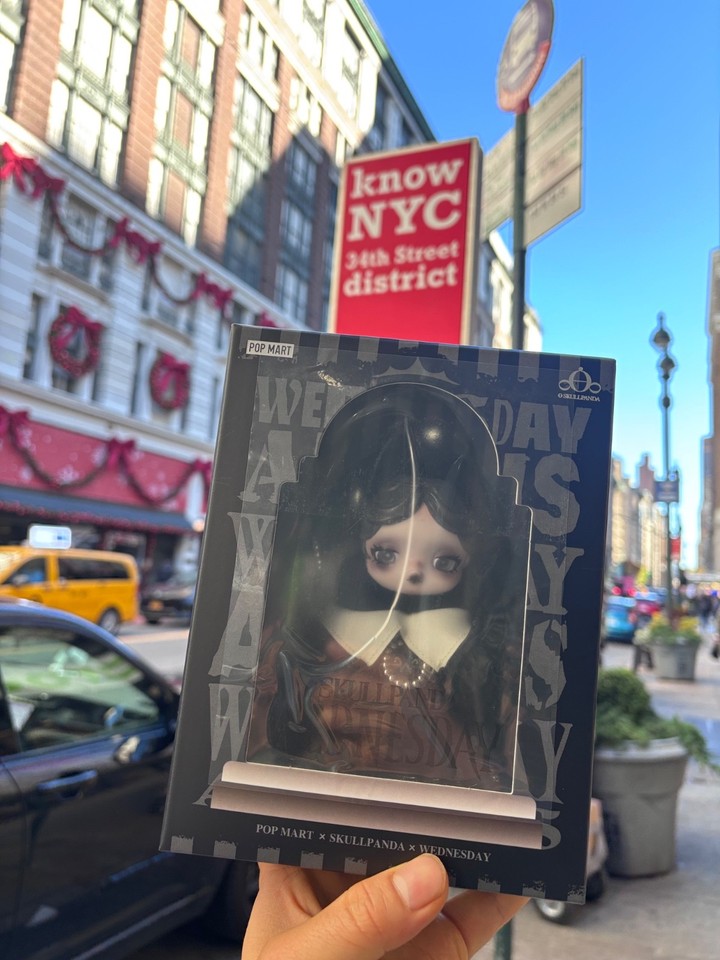 Popmart SP x Wednesday skullpanda CLASSIC DRESS VERSION | eBay UK