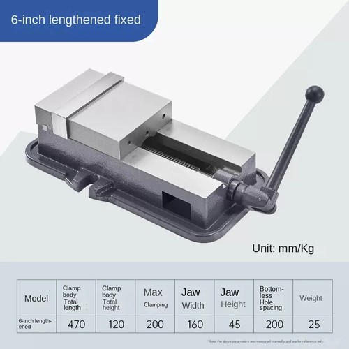 Flat Vise Precision Vise Machine Vise CNC Heavy Duty Milling Machine Flat Vise | eBay