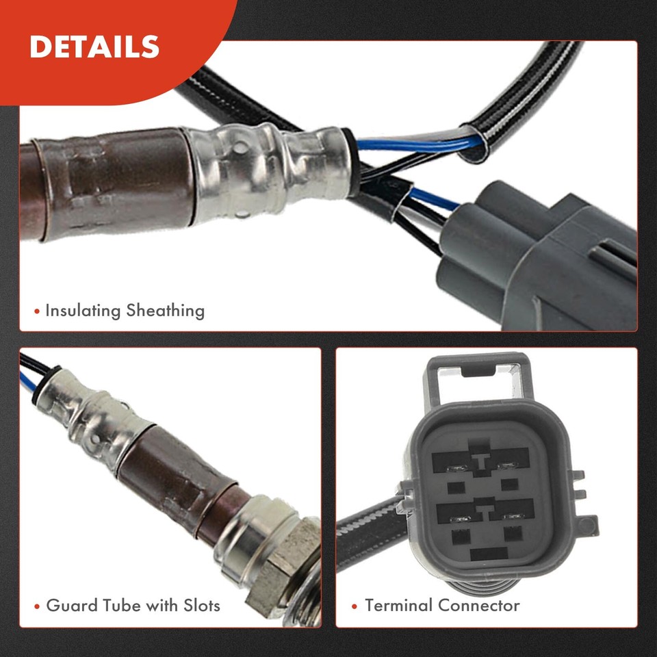 4x Upstream & Downstream O2 Oxygen Sensors for Volvo XC90 2005-2011 S80 ...