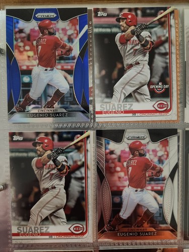 Eugenio Suarez - Cincinnati Reds - 4 Card Lot | eBay