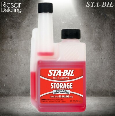 STA-BIL Stabil Fuel Stabilizer Storage Petrol Treatment Additive 236ml ...