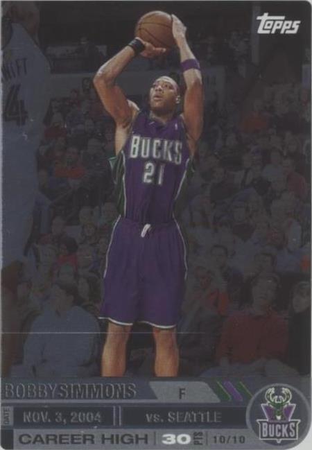2005-06 Topps Big Game - Bobby Simmons #110 /179 for sale online | eBay