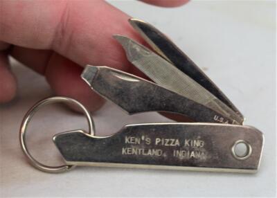 Knife Screwdriver Opener Ken's Pizza King Kentland Farmer Elevator ...