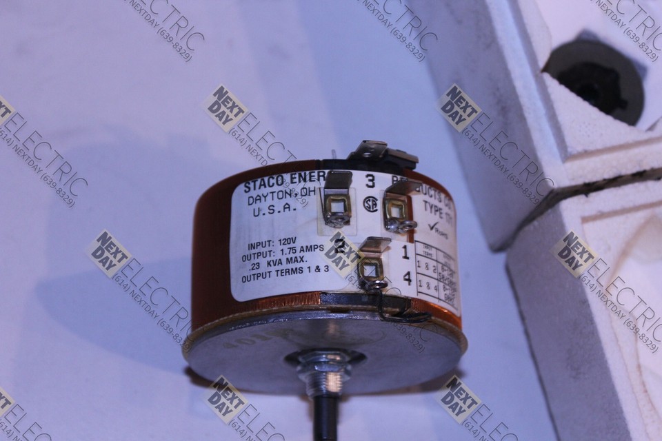 Staco Energy, 171, Variac Rheostat Variable Transformer 120v | eBay