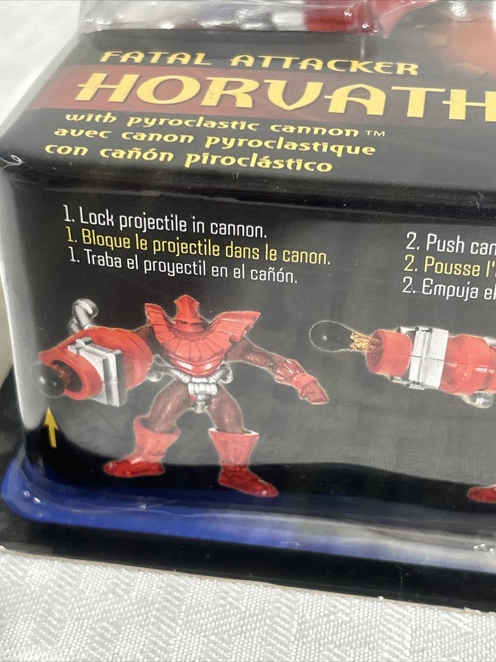 Duel Masters Action Figure Fatal Attacker Horvath Official Trading Card ...