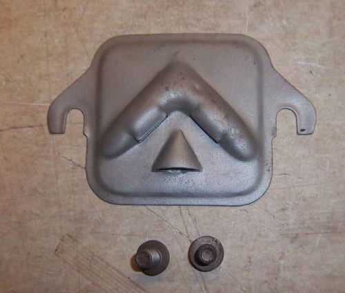 Flathead ford clutch inspection cover w/correct screws transmission ...