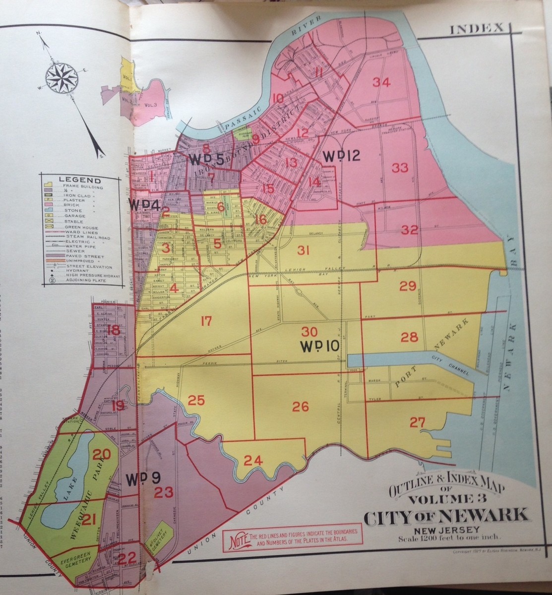 Newark Ward Boundary Maps