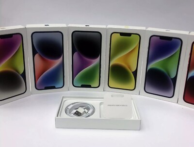 iPhone 14 Verpackung OVP Box - KOMPLETTINHALT - Alle Farben - 128 256 ...