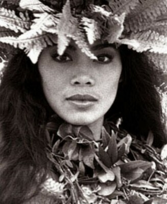 Kim Taylor Reece "Kau'ahe'ahe" 11 X 14 Double Matted Hawaiian Hula ...