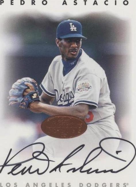 1996 Leaf Signature Series - Autographs Pedro Astacio Bronze (AU) for ...