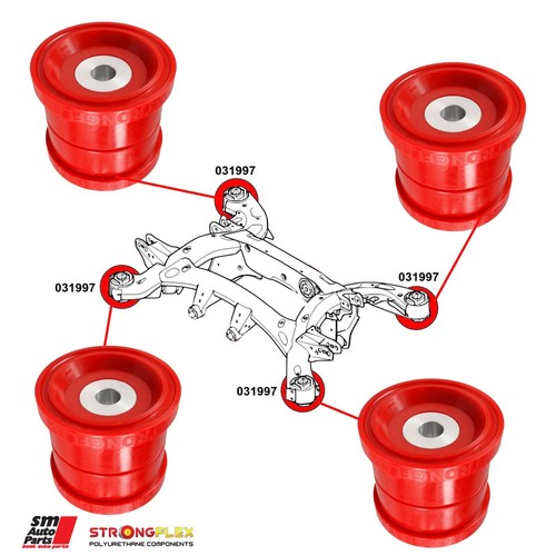 BMW X6 E71/E72/F16 silent bloc de sous-châssis arrière 33316784940 | eBay