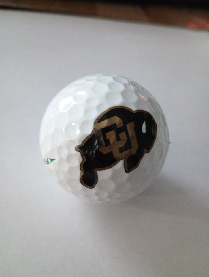 COLORADO STATE UNIVERSITY LOGO GOLF BALL GREAT FOR ANY VINTAGE ...