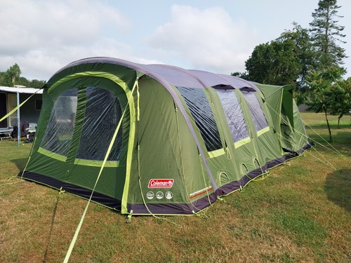 COLEMAN Weathermaster 8XL Air Tent with 8XL Tent Ground Sheet & Manual ...