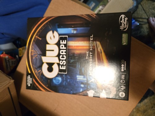 Clue Escape - The Midnight Hotel Board Game Hasbro | eBay