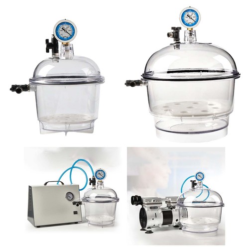 Small Lab Desiccator Glassware Polycarbonate Storage Tank Laboratory ...