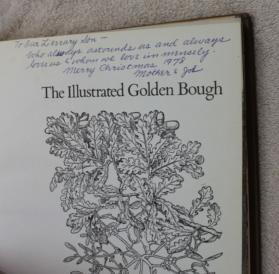 The Illustrated Golden Bough, Sir James George Frazer, Doubleday 1978 ...