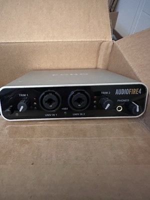 Echo Audiofire 4 Audio Interface Midi, High End Converter - TESTED w ...