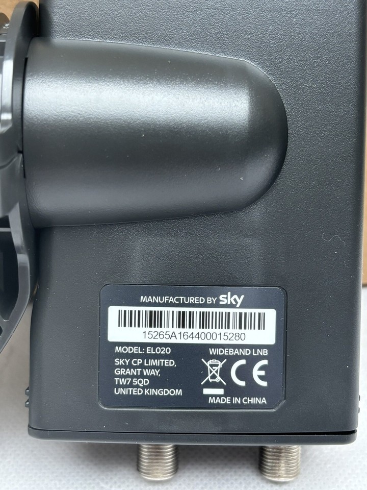 SKY Q EL020 TWIN OUT WIDEBAND LNB ULTER HD | eBay UK