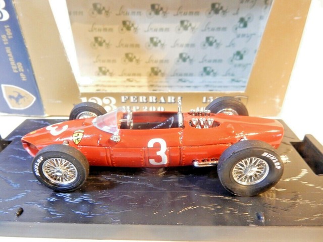 BRUMM R123 FERRARI 156 HP 200 F1 diecast model racing car red 1961 1 43 ...