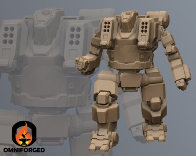 Hunchback HBK-4SP Mini MWO Mech Miniature Compatible with Battletech | eBay