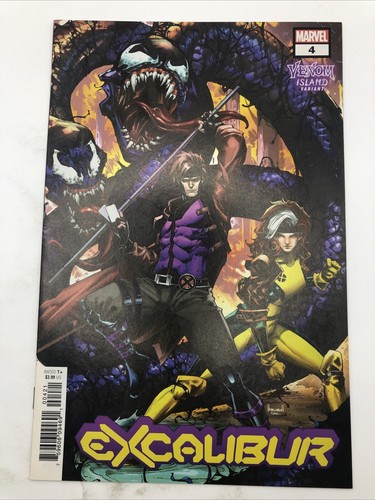 EXCALIBUR #4 VENOM ISLAND VARIANT FIRST PRINT MARVEL COMICS (2019 ...