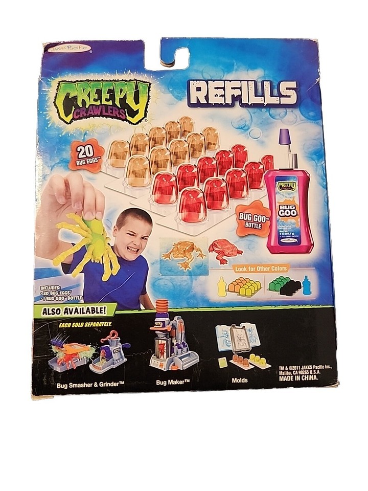 Creepy Crawlers Bug Eggs Bug Goo Refills Kit Pack Jakks Pacific ...
