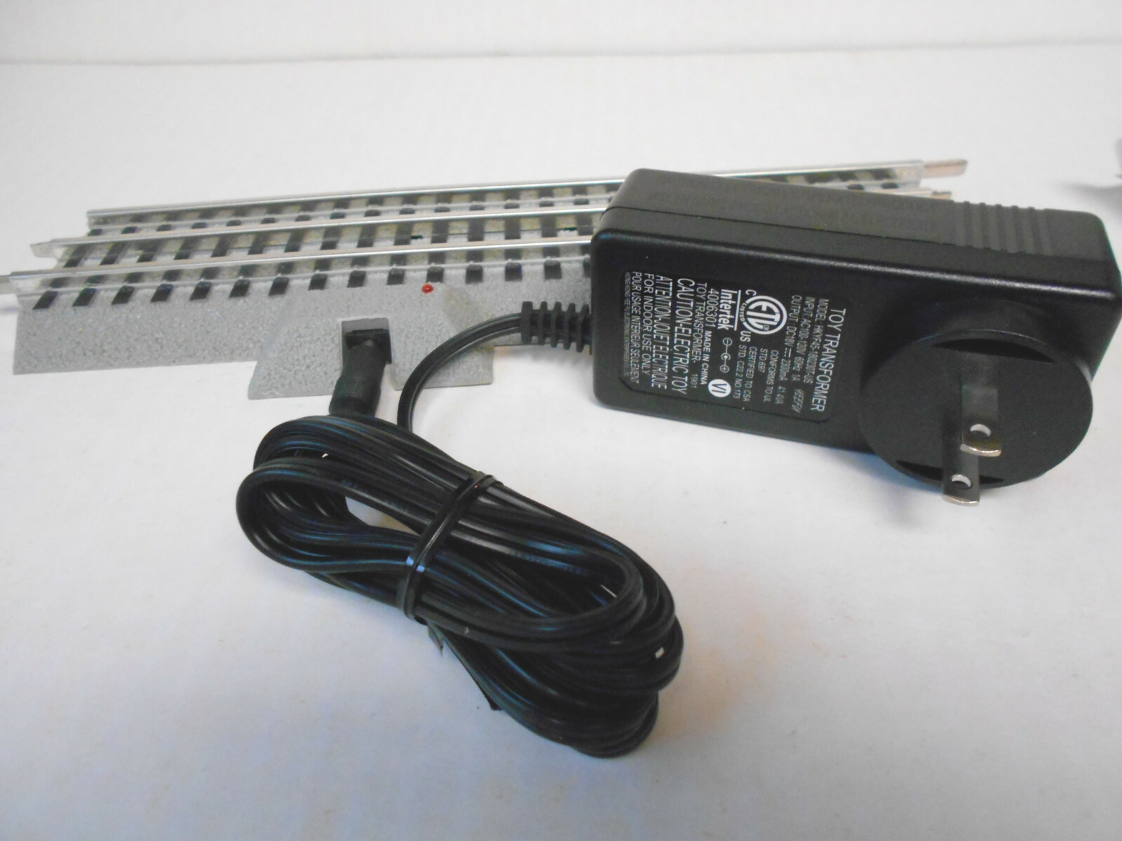 LIONEL O GAUGE FASTRACK 10" STRAIGHT POWER SUPPLY PACK RC LIONCHIEF ...