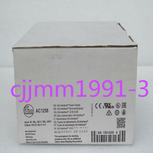 1PC NEW IFM power supply AC1258 | eBay