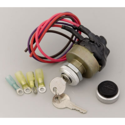 Painless Wiring Universal Waterproof Keyed Ignition Switch Fits 3/4 ...